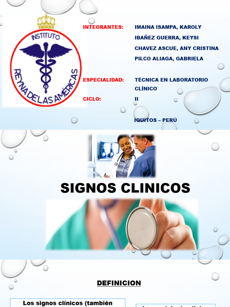 Signos Clinicos | Descargar gratis PDF | Tos | Medicina