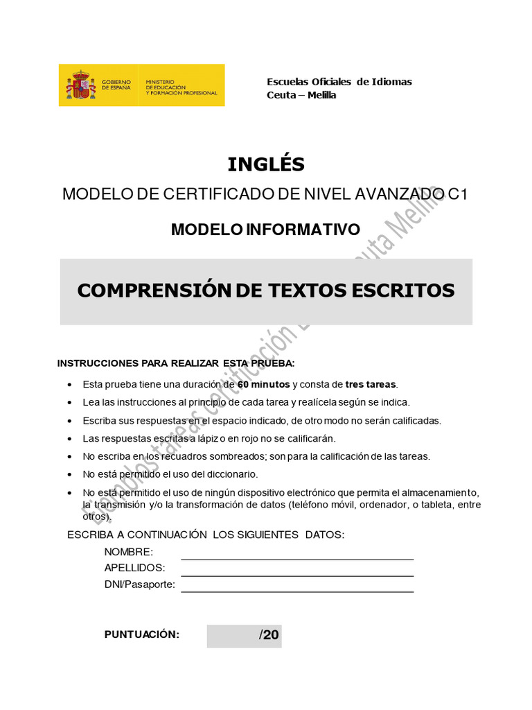 Ing C1 Cte | Descargar gratis PDF | Informática