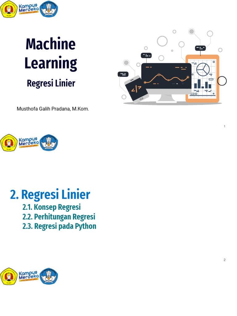 Pertemuan 2. Regresi Linear | PDF
