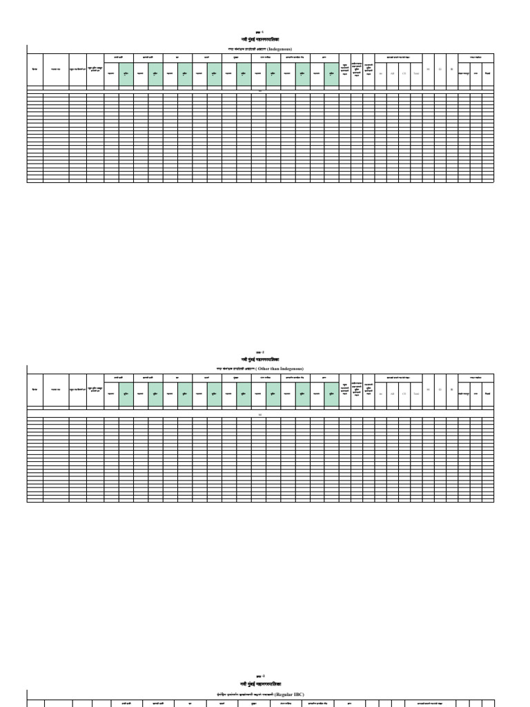 Weekly Formats | PDF