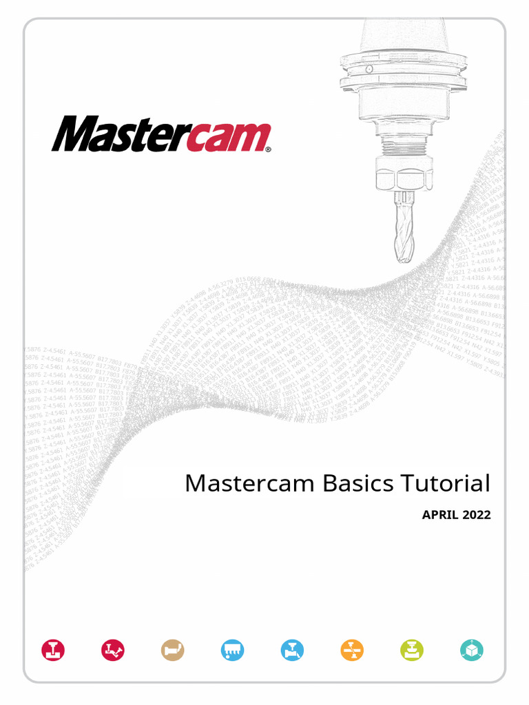 Mastercam Basics Tutorial | PDF | Window (Computing) | Icon (Computing)