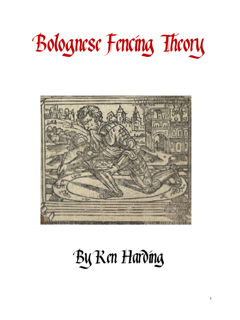 Bolognese Fencing Theory | PDF
