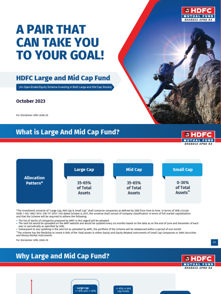 A Pair That Can Take You To Your Goal!: HDFC Large and Mid Cap Fund ...