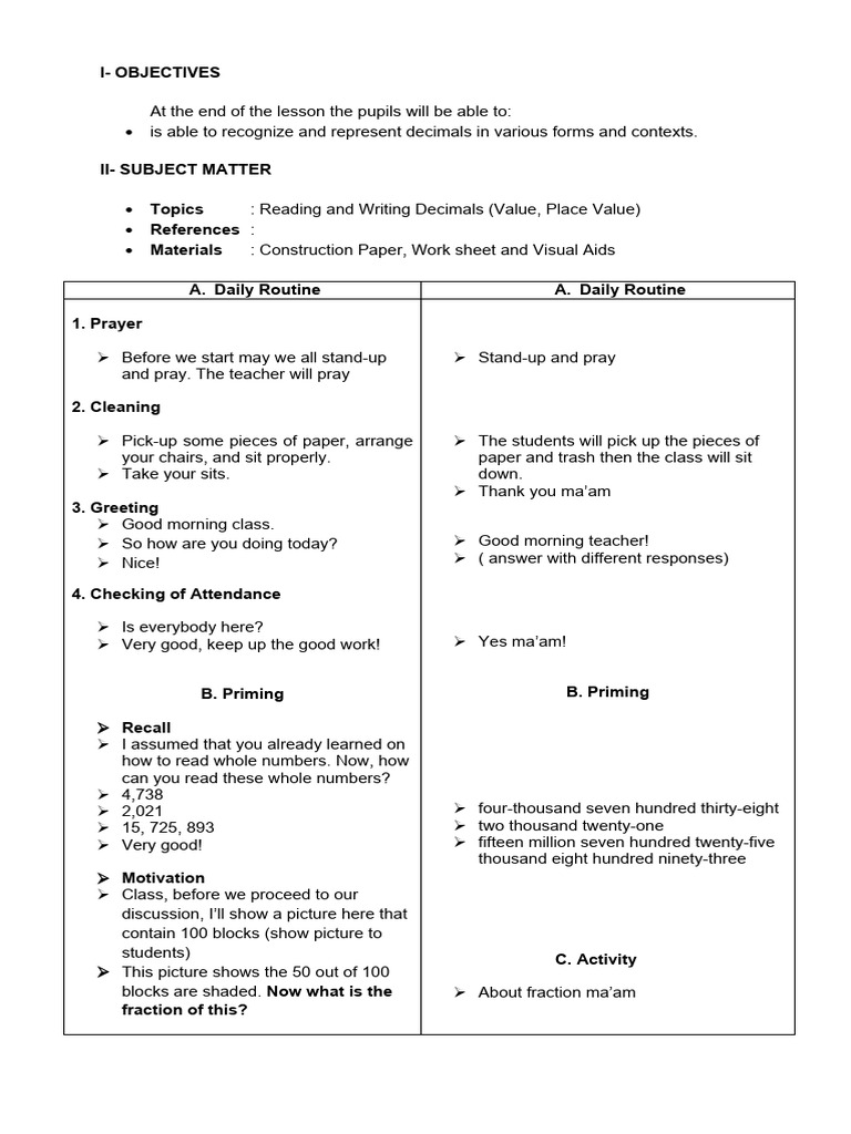 I Objectives | PDF | Learning | Cognitive Science