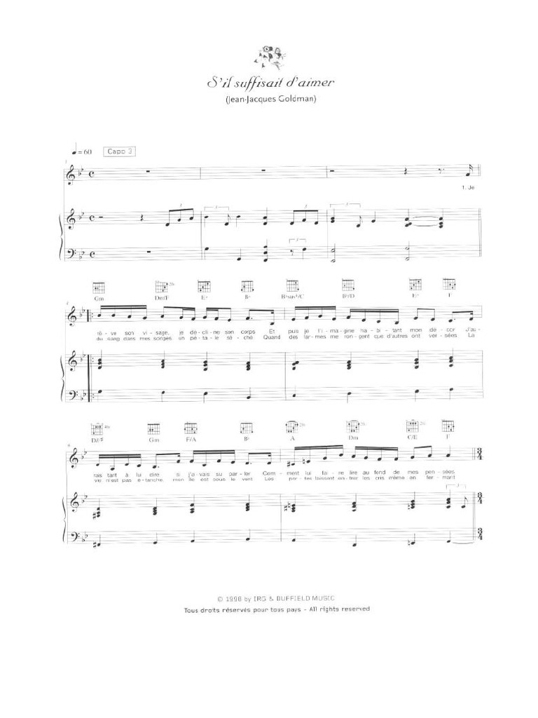 S'il Suffisait D'aimer 2 | PDF