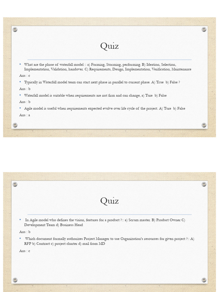 Lecture Notes Part 3a | PDF | Agile Software Development | Scrum ...