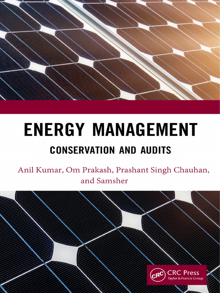 Book - Energy Management - Anil Kumar - Om Prakash - Prashant Singh ...