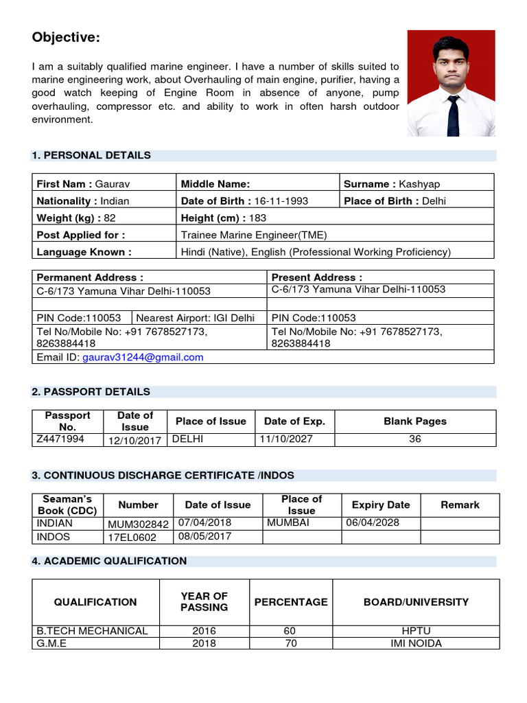Gaurav CV | PDF | Simulation