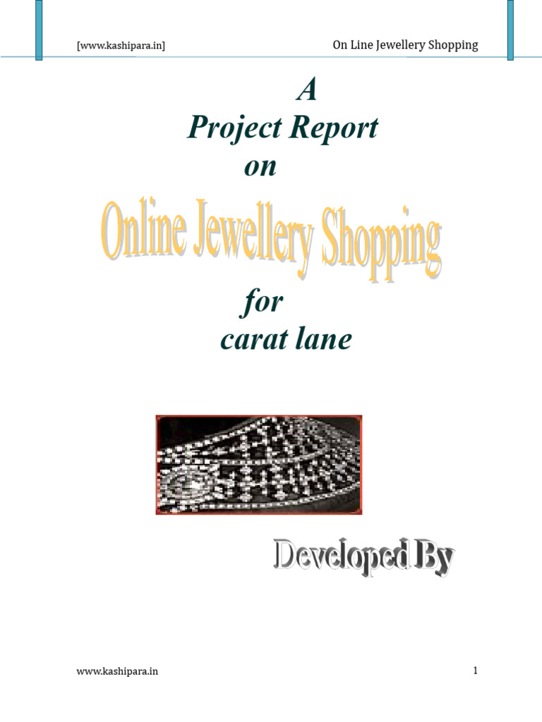 A Project Report On: (WWW - Kashipara.in) | PDF | Databases | Php