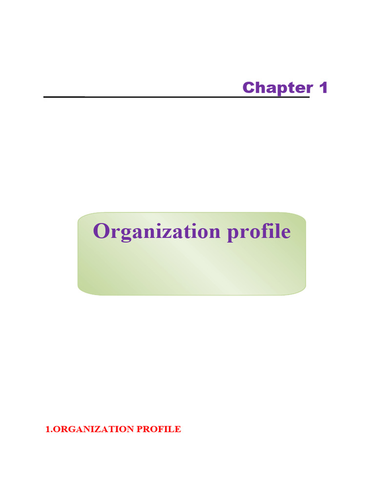 Organization Profile | PDF | Microsoft Sql Server | C Sharp ...