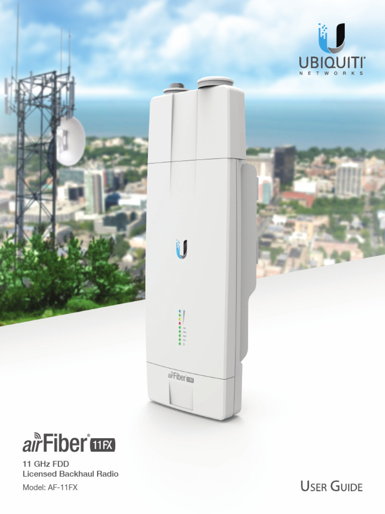 AirFiber AF-11FX UG | PDF
