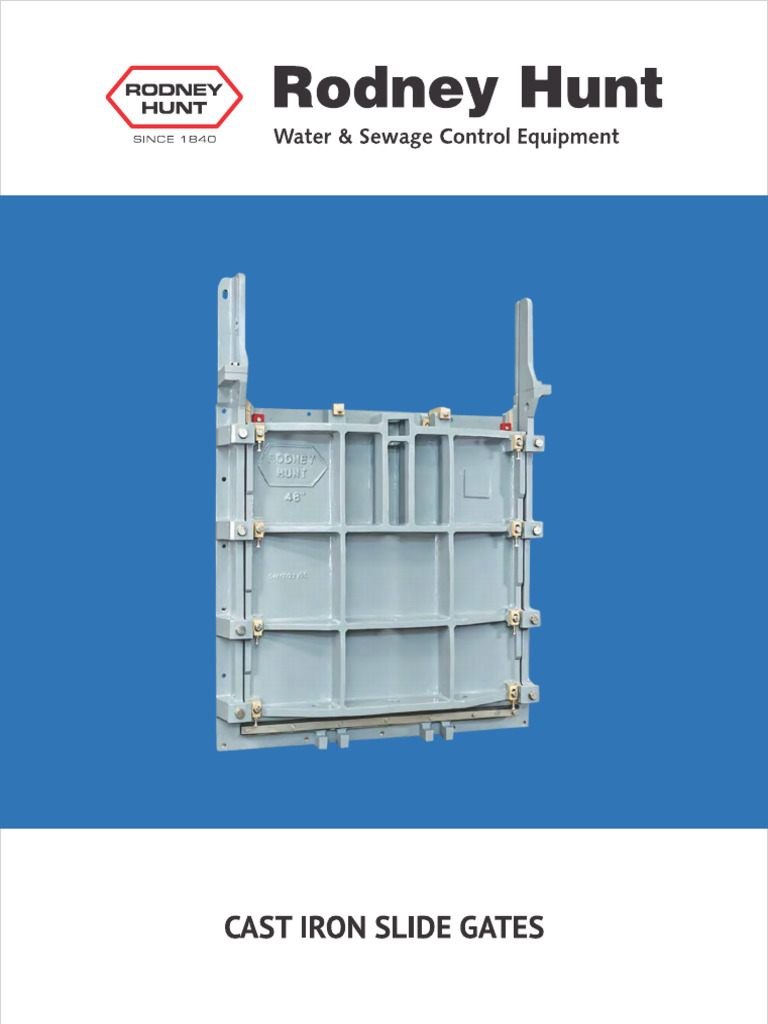 RH Cast Iron Slide Gates Brochure | PDF