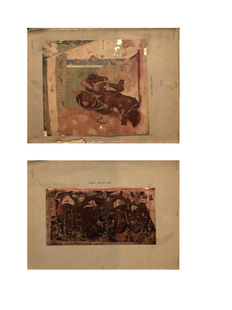 Bagh Cave Painting For Assignment | PDF