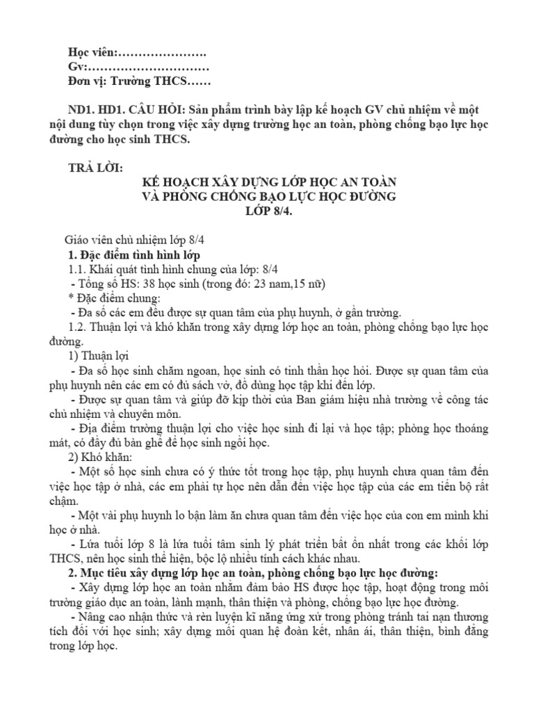 Dap An Tu Luan Mo Dun 7 Thcs | PDF