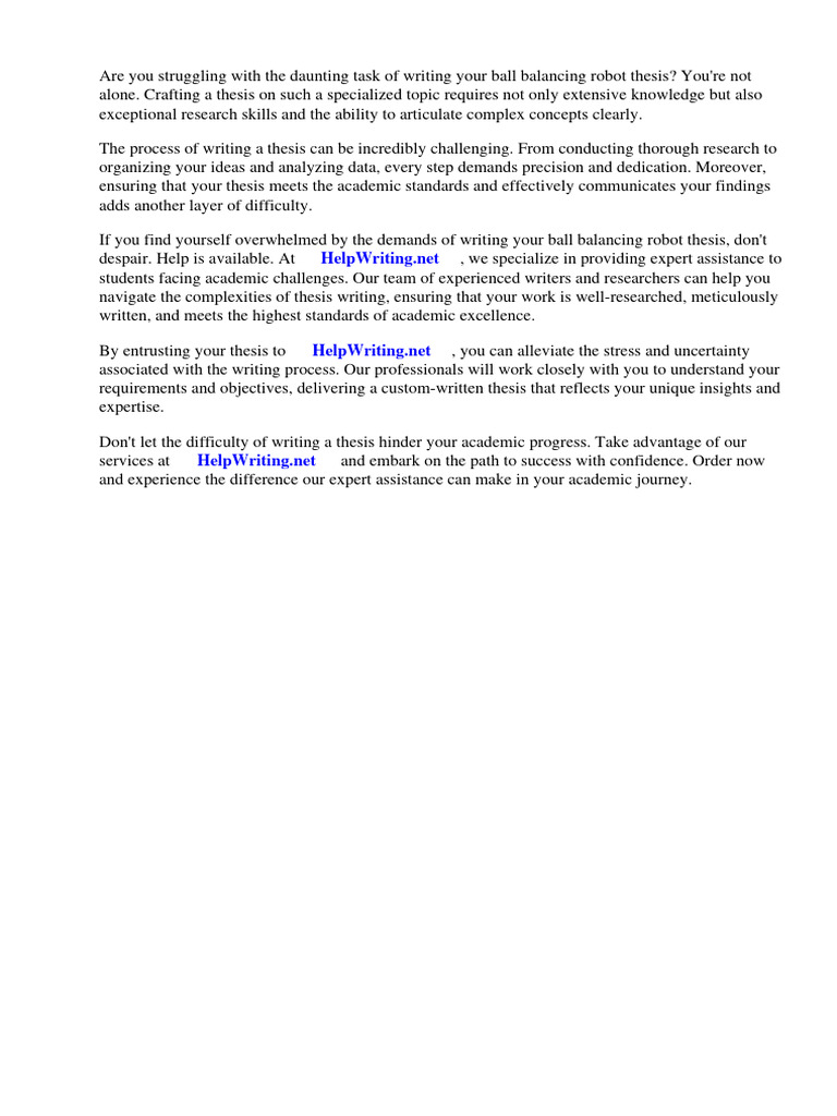 Ball Balancing Robot Thesis Pdf Robot Robotics