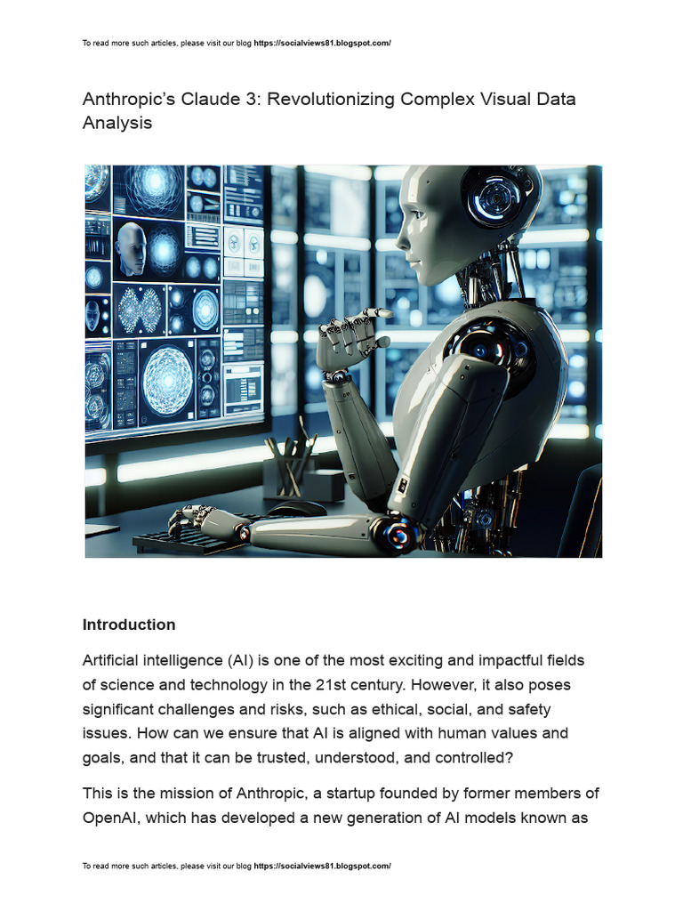 Anthropic's Claude 3: Revolutionizing Complex Visual Data Analysis ...