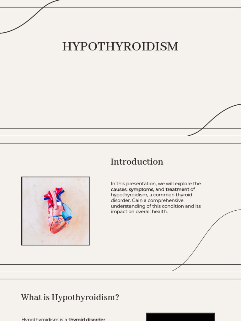 Hypothyroidism | PDF | Hypothyroidism | Thyroid
