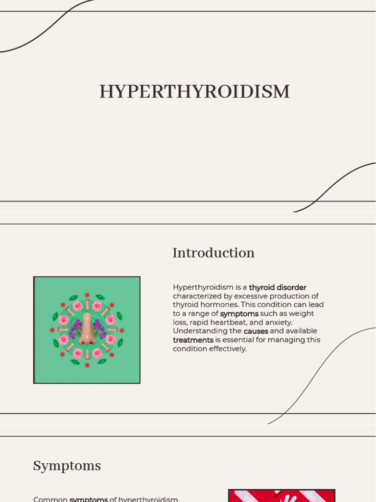 Hyperthyroidism | PDF | Hyperthyroidism | Thyroid