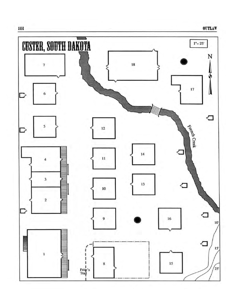Custer Map | PDF