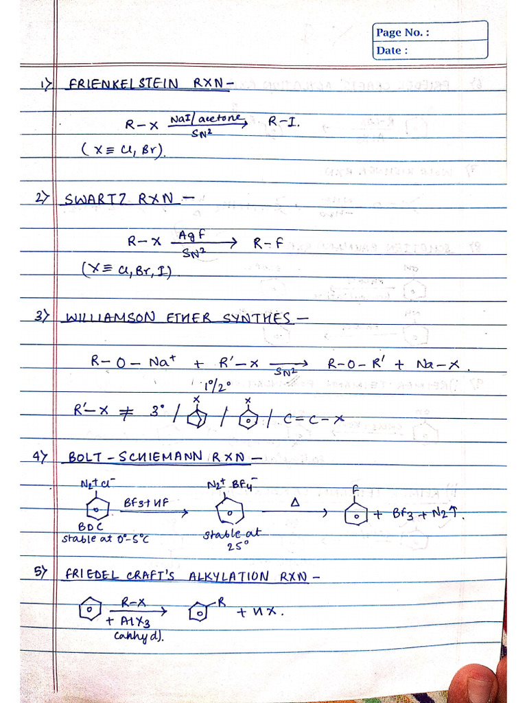 Name Reactions | PDF