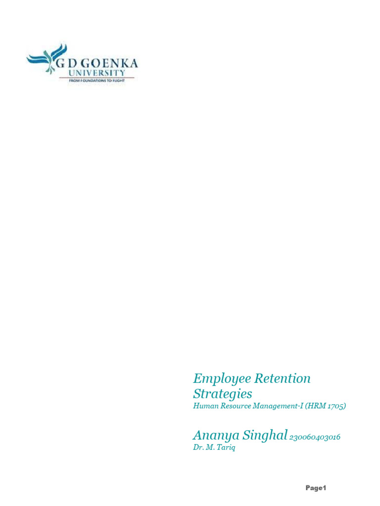 Employee Retention Strategies | PDF | Employee Retention | Employment