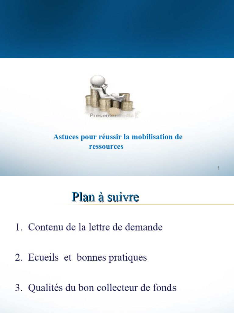 Astuces de Mobilisation de Ressources | PDF | Droit