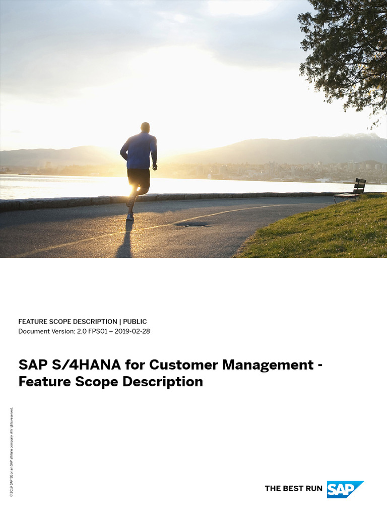 S4 Customer Management Feature Scope | PDF