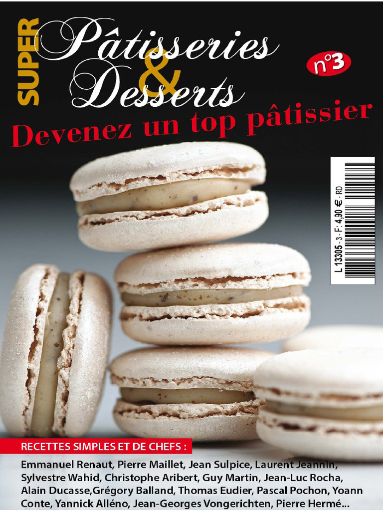Magazine Super Patisseries Et Desserts - Numero 3 | PDF