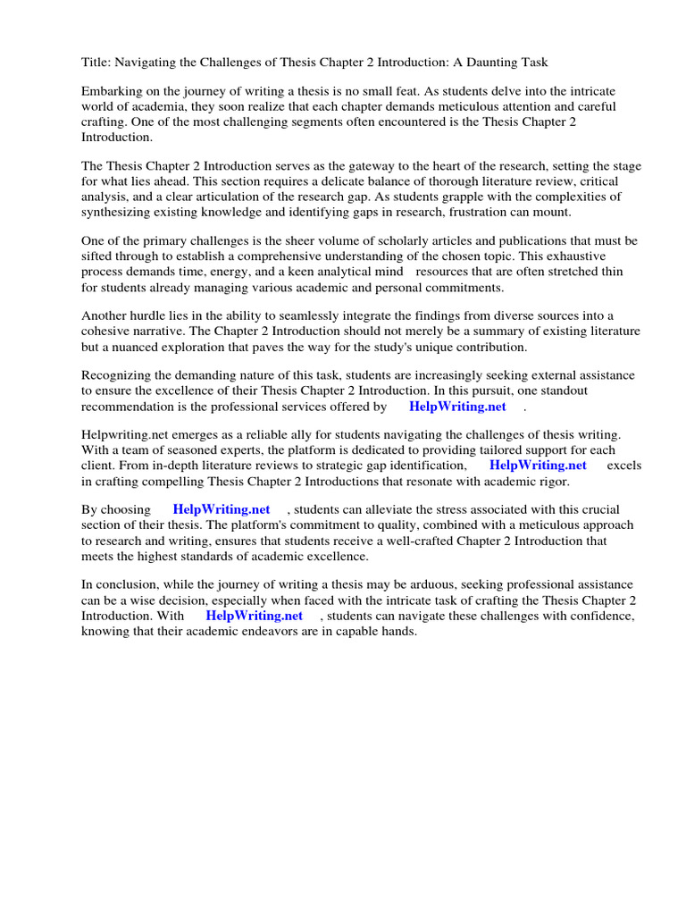 Thesis Chapter 2 Intro | PDF | Thesis | Image Segmentation