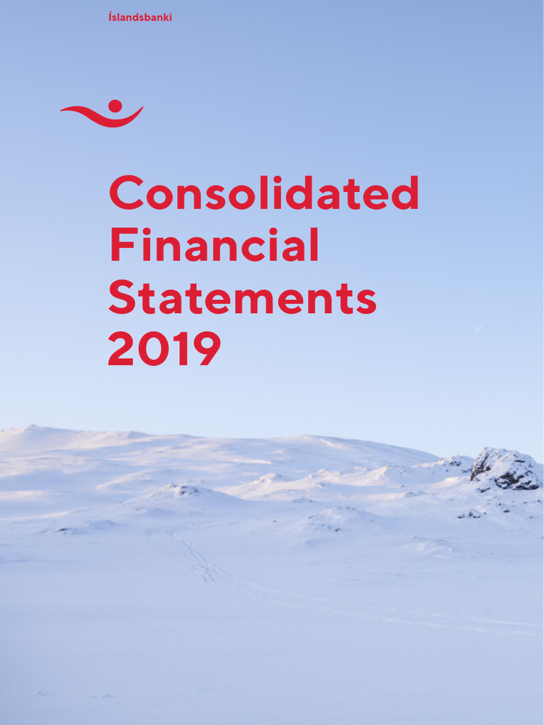 Consolidated Financial Statements 2019 Islandsbanki HF | PDF | Going ...