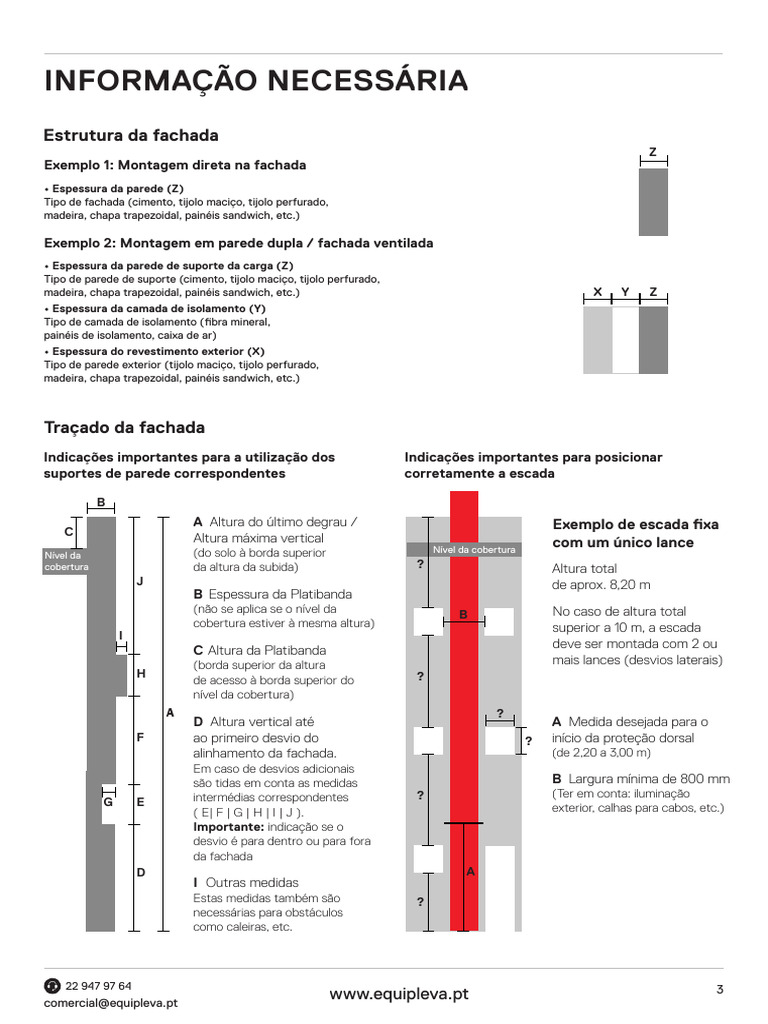 Guia de Instalação de Escadas Fixas | PDF | Tijolo | Engenharia Civil