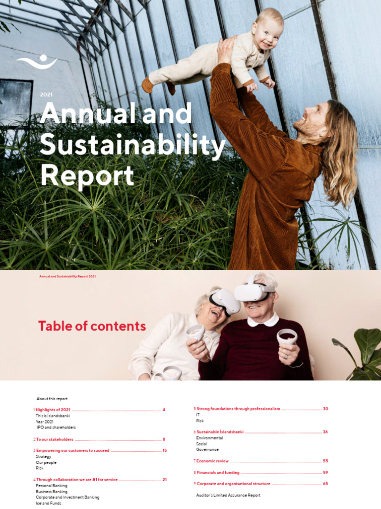 Annual and Sustainability Report ISB 2021 | PDF