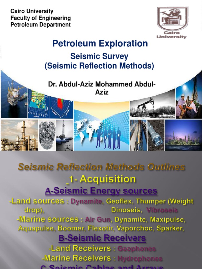 Seismic Reflection Methods | PDF
