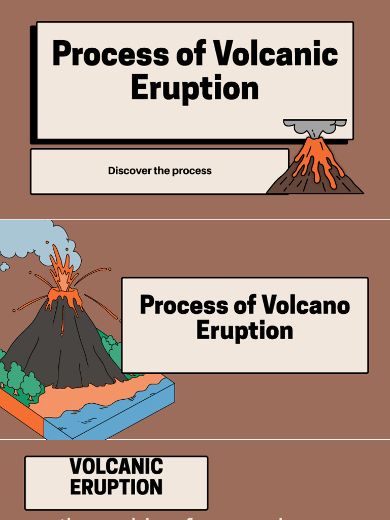 Process of Volcanic Eruption | PDF