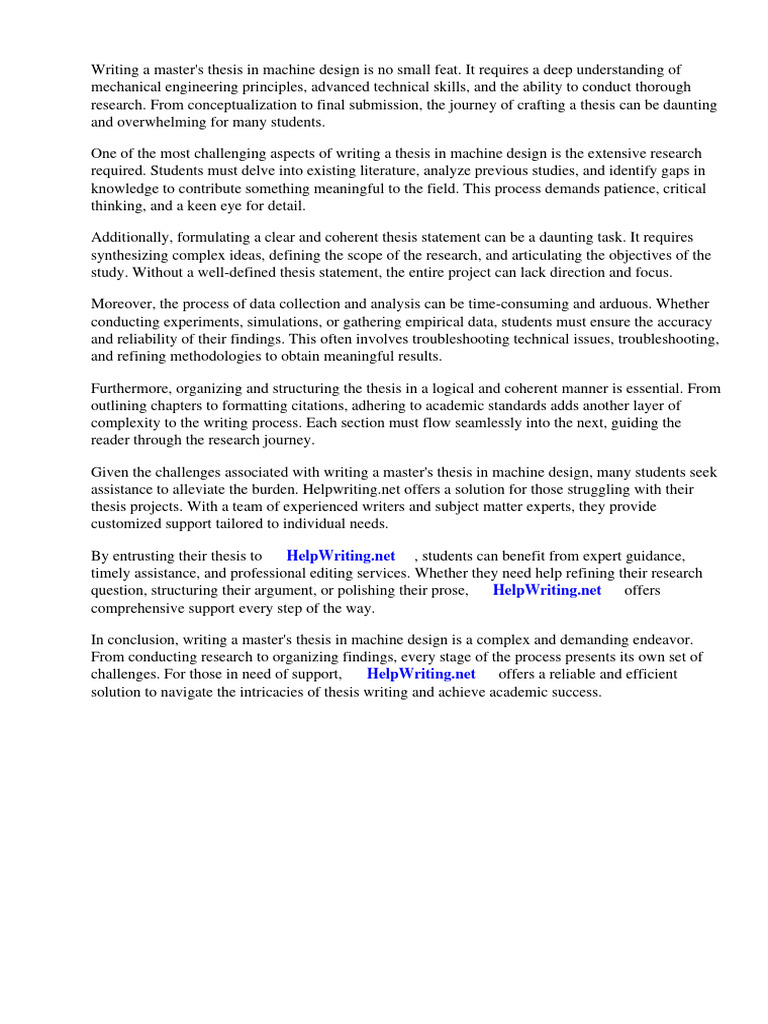 Master Thesis Machine Design | PDF | Machine Learning | Data