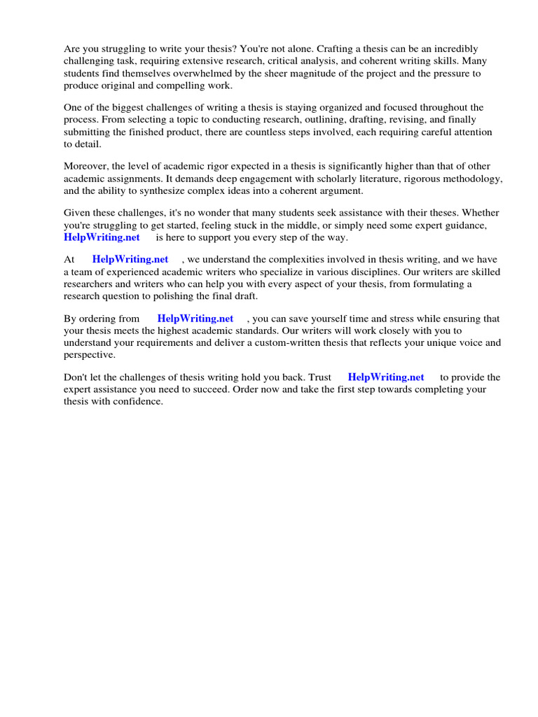 Thesis Coordinator Job Description | PDF | Thesis | Science