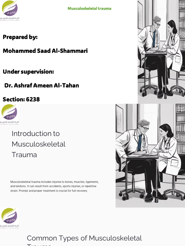 Musculoskeletal Trauma Guide | PDF | Injury | Physical Therapy