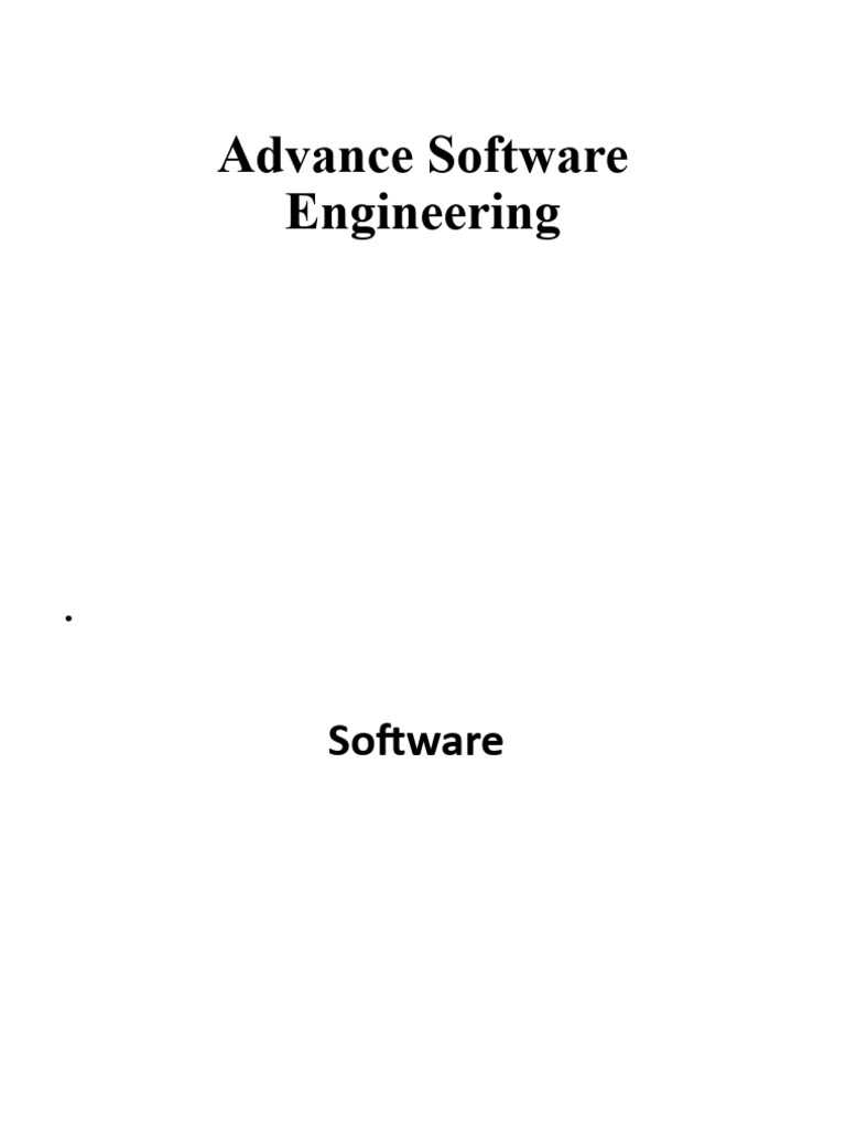 Advance S.E Week End Lec 1 | PDF | Computing | Computer Vision