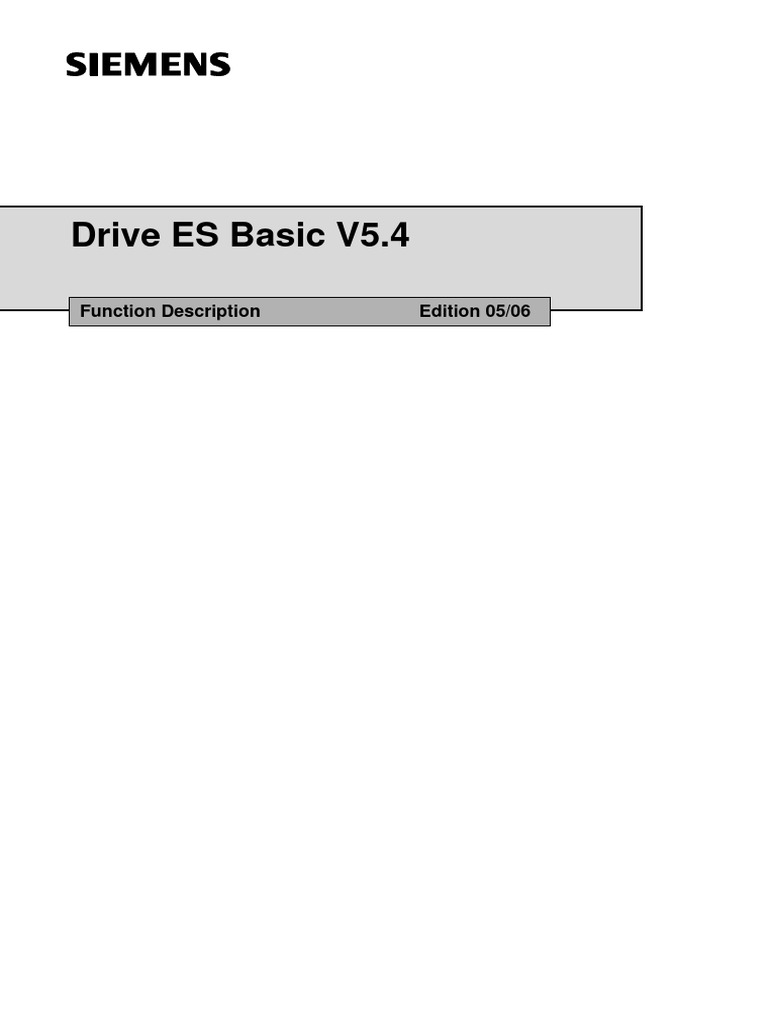 Drive ES Manual | PDF