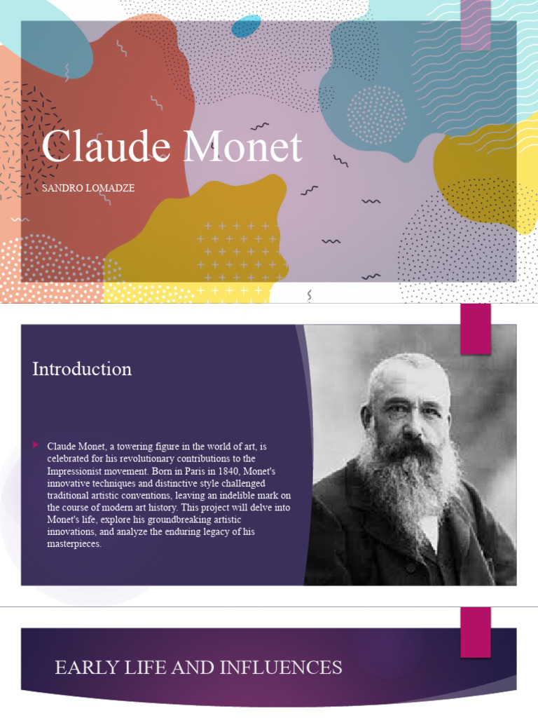 Claude Monet | PDF | Claude Monet | Impressionism
