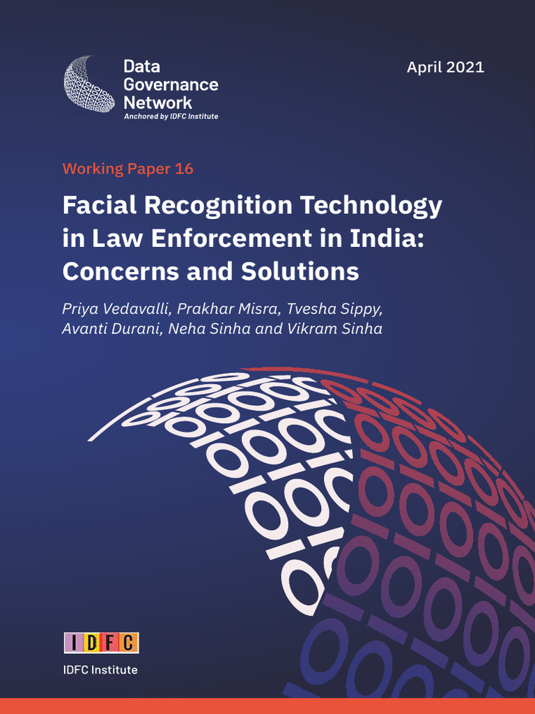 FRT in Indian Law Enforcement: Risks & Solutions | PDF | Governance ...