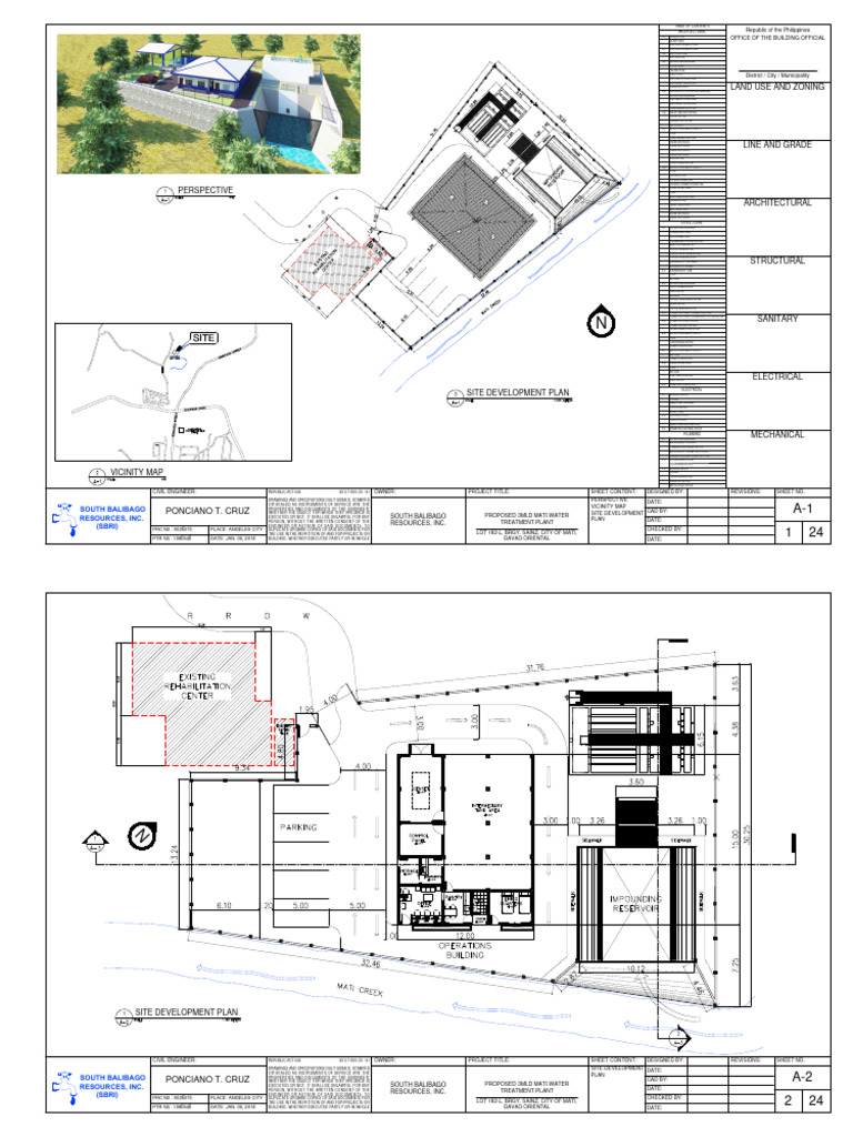 Mati Water Treatment Plant | Download Free PDF | Storm Drain | Civil ...