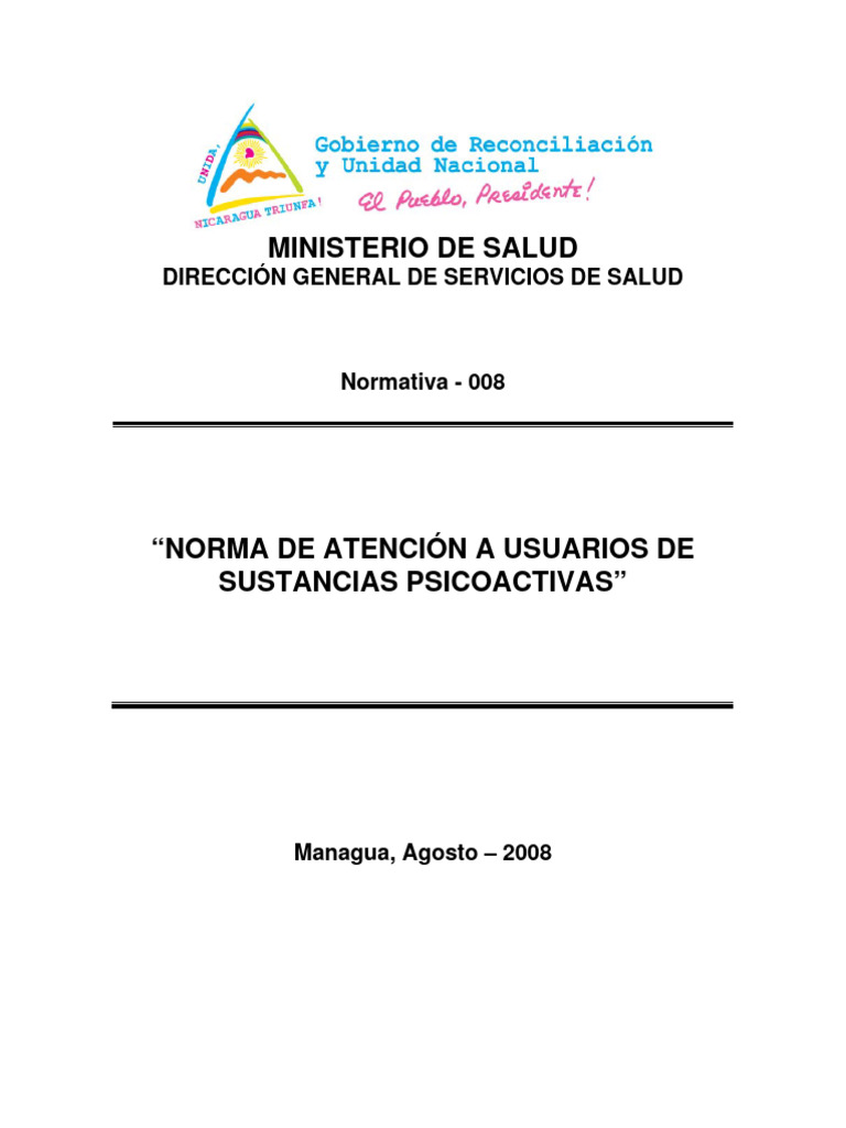 N 008 AM 309 08 SustanciasPsicoactivas 17 01 11 | PDF | La dependencia ...