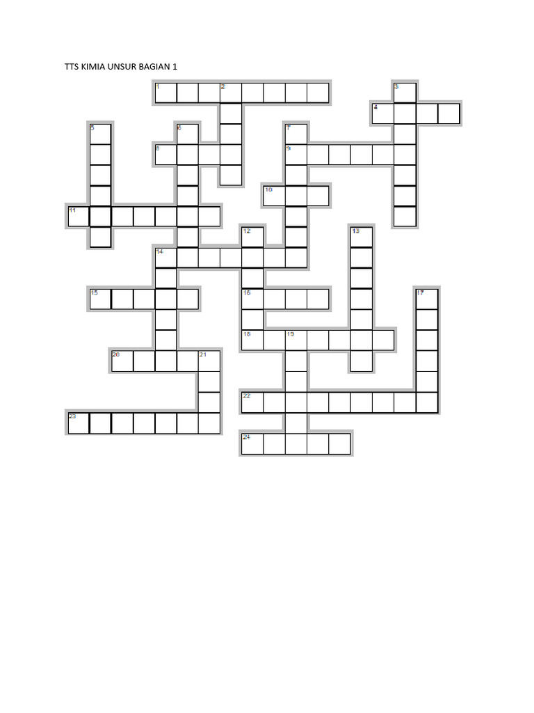 TTS KIMIA UNSUR BAGIAN 1 Dan 2 | PDF | Teknologi & Rekayasa