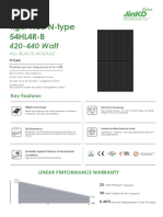 Jinko Solar DataSheet - 625W N-Type by SQVISION 05 0 - 240601 - 210805 | PDF | Electrical ...