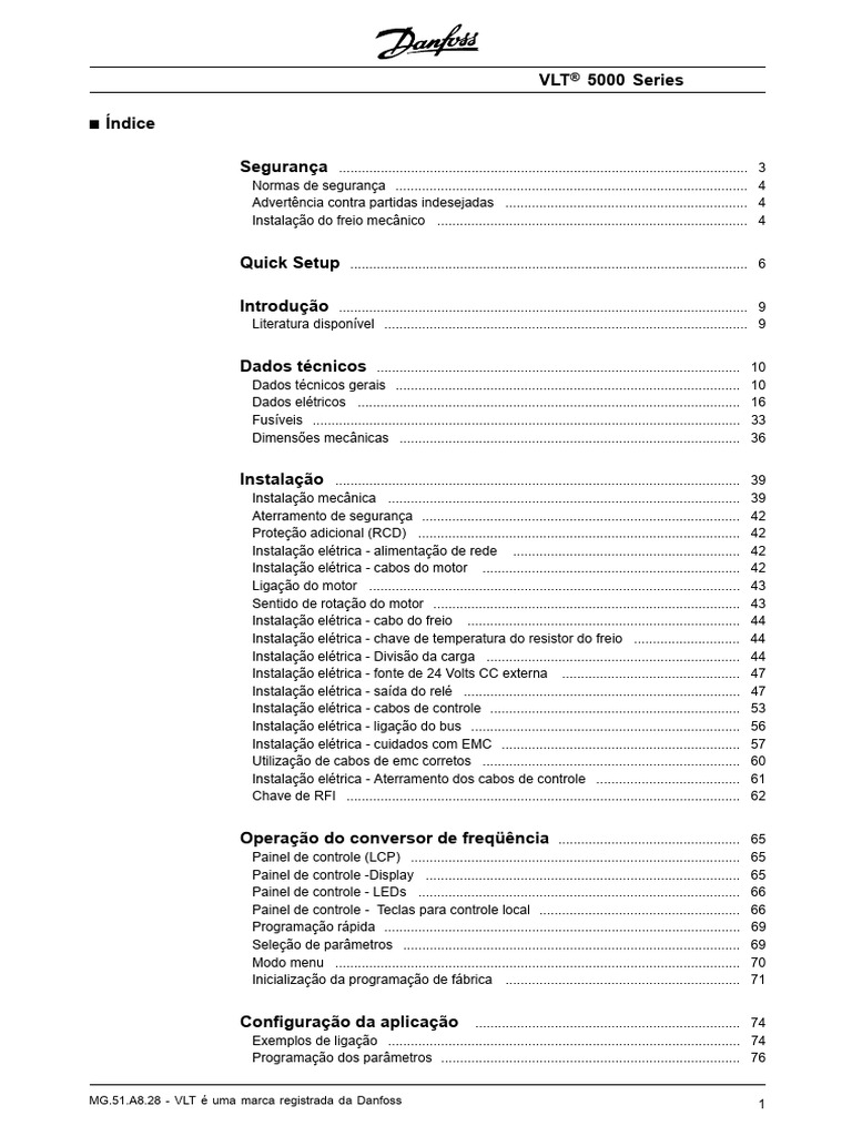 Danfoss VLT Parte 2 | PDF | Rede de computadores | Programas