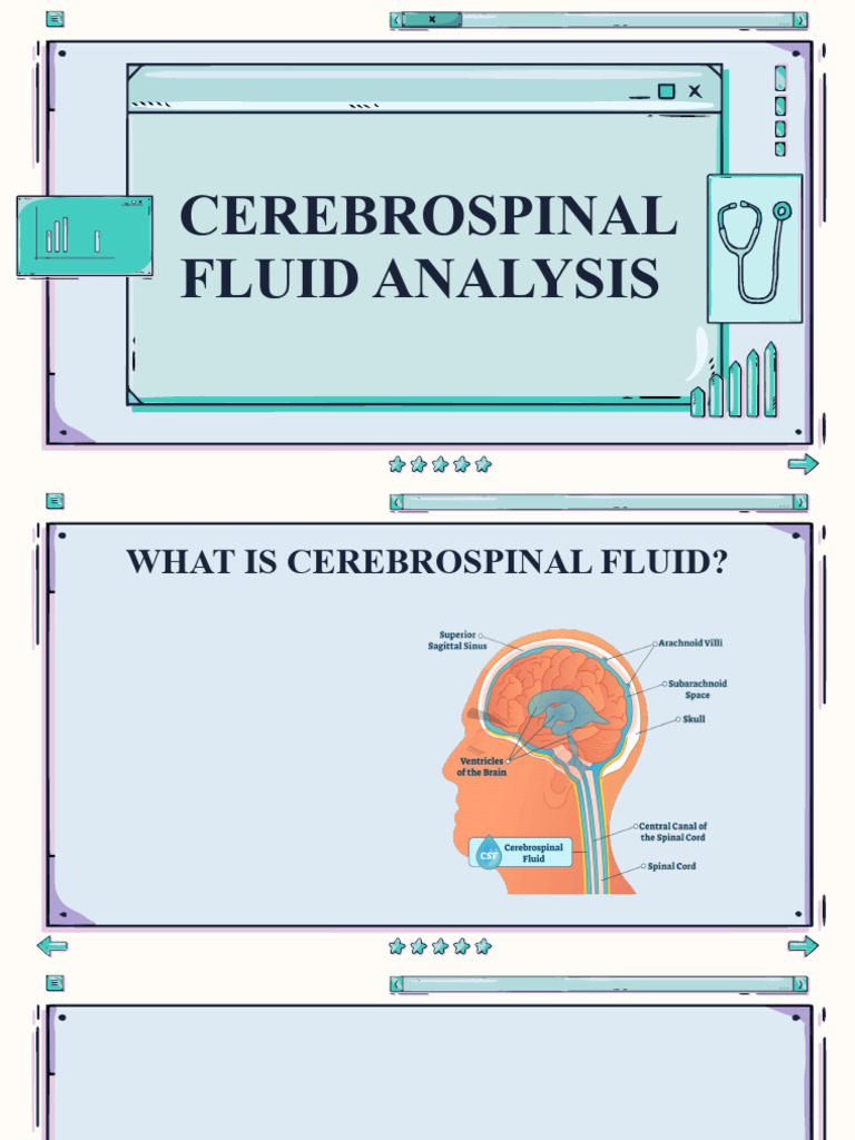Cerebrospinal Fluid Analysis | PDF