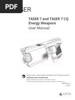 TASER Barb Removal Procedures | PDF | Emergency Medical Technician | Taser