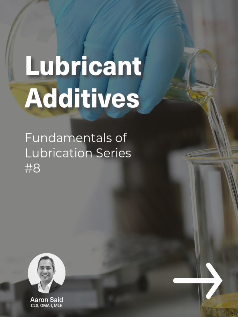 Lubricant Additives | PDF | Lubricant | Rust