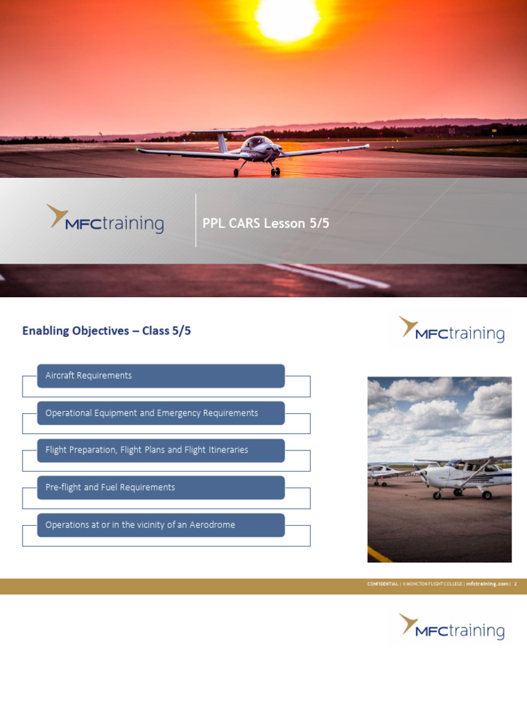 CARS5 | PDF | Instrument Flight Rules | Visual Flight Rules